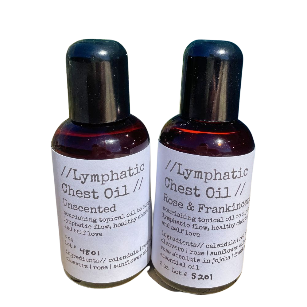 Lymphatic Chest Oil | Railyard Apothecary
